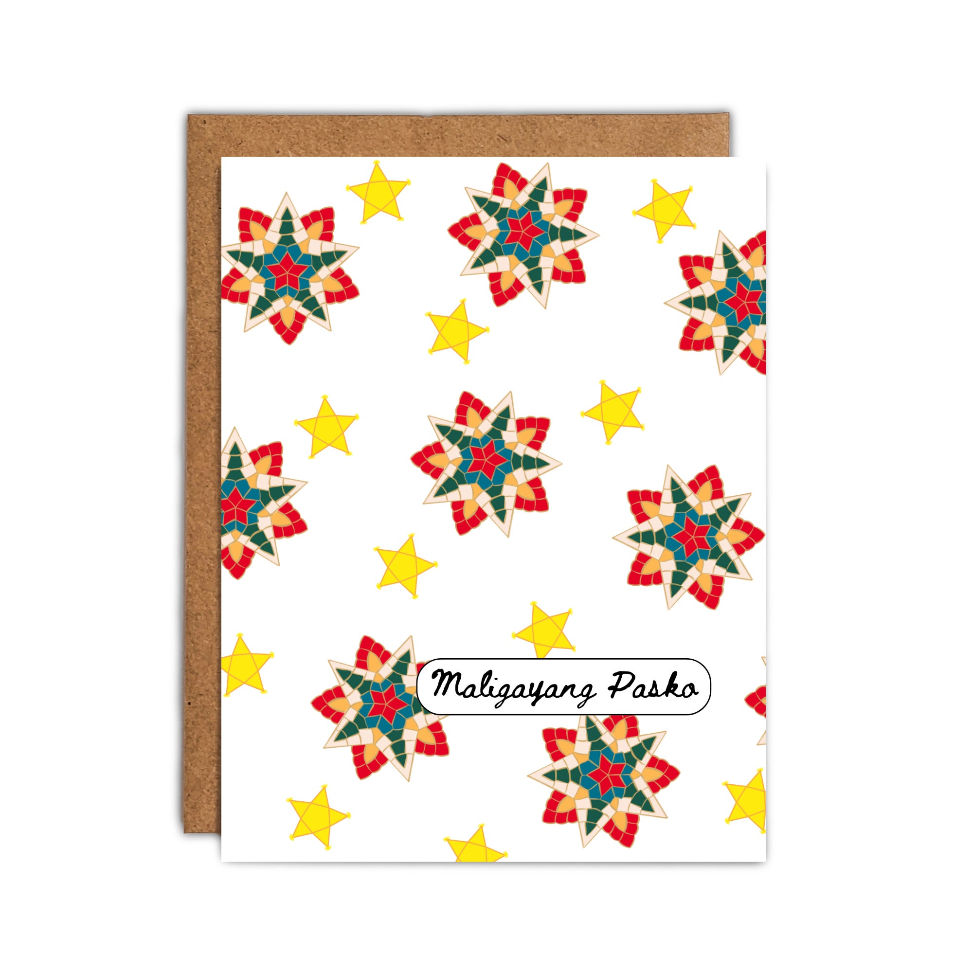 Parol Christmas Card | Holiday | Filipino | Paper Picture Mama