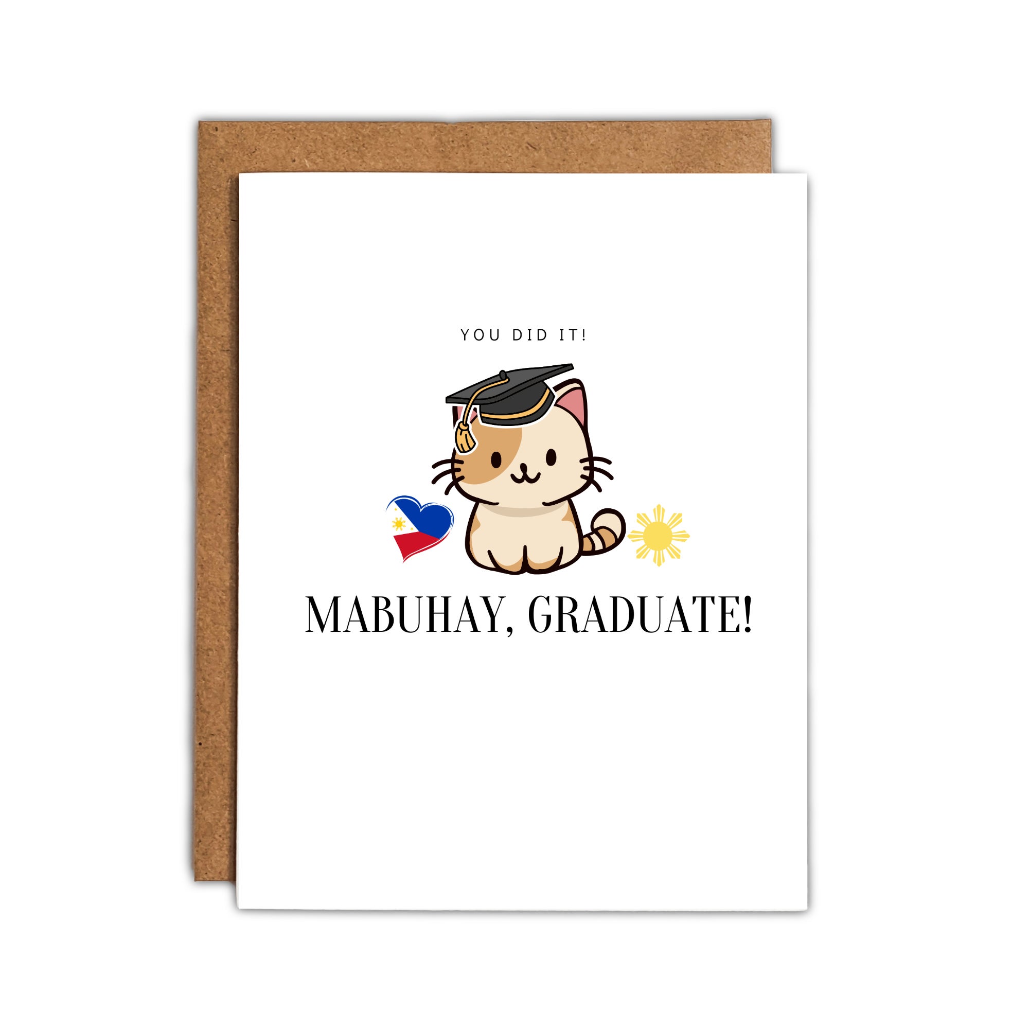 Graduation Filipino Card | Paper Picture Mama